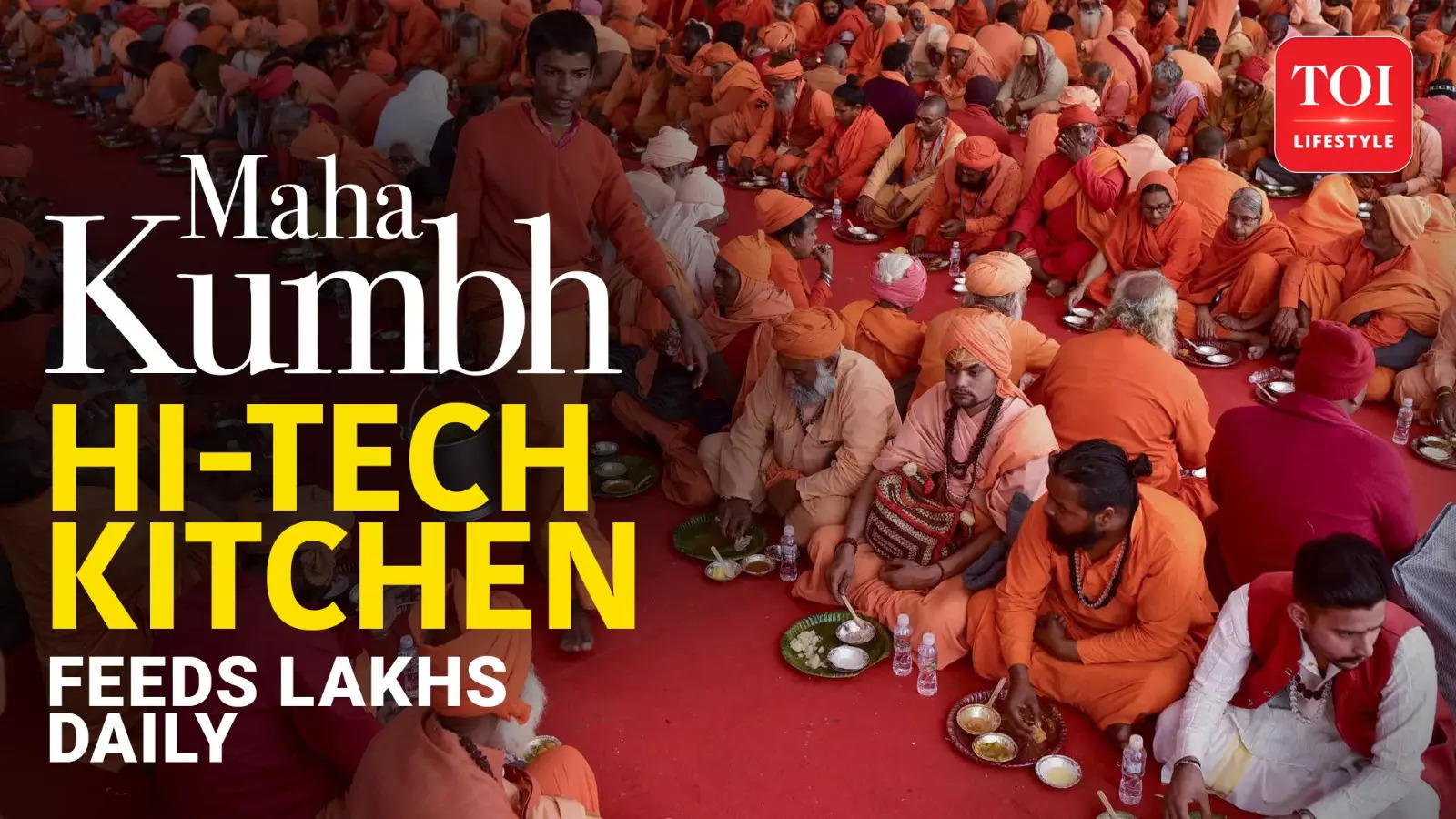 Maha Prasad At Kumbh 2025: This High-Tech Kitchen Feeds 1 Lakh Devotees Daily