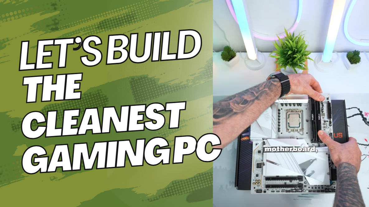 Let’s Build the Cleanest Gaming PC: Sleek, Powerful, and Efficient!