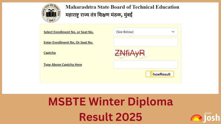 MSBTE Result 2025 OUT: Direct Link to Download Maharashtra Diploma ... MSBTE Result 2025 OUT: Direct Link to Download Maharashtra Diploma ...