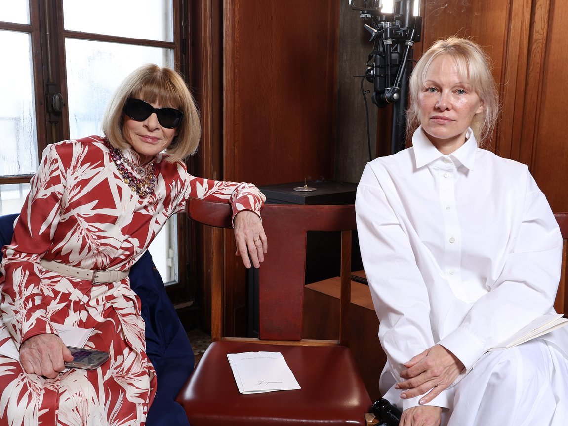 Pamela Anderson ergattert Front-Row-Platz neben Anna Wintour