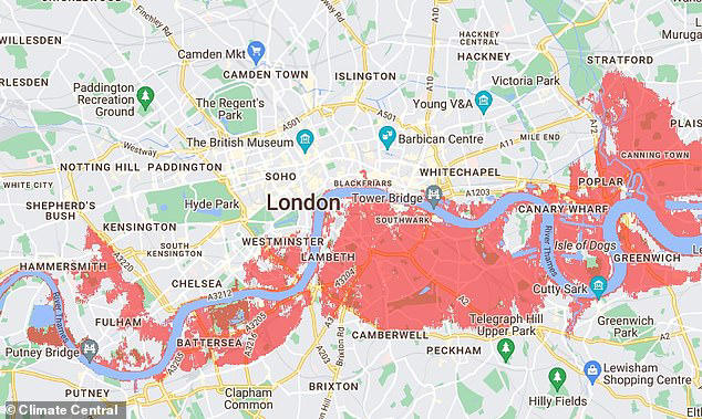 The cities that will be 'submerged by global warming'