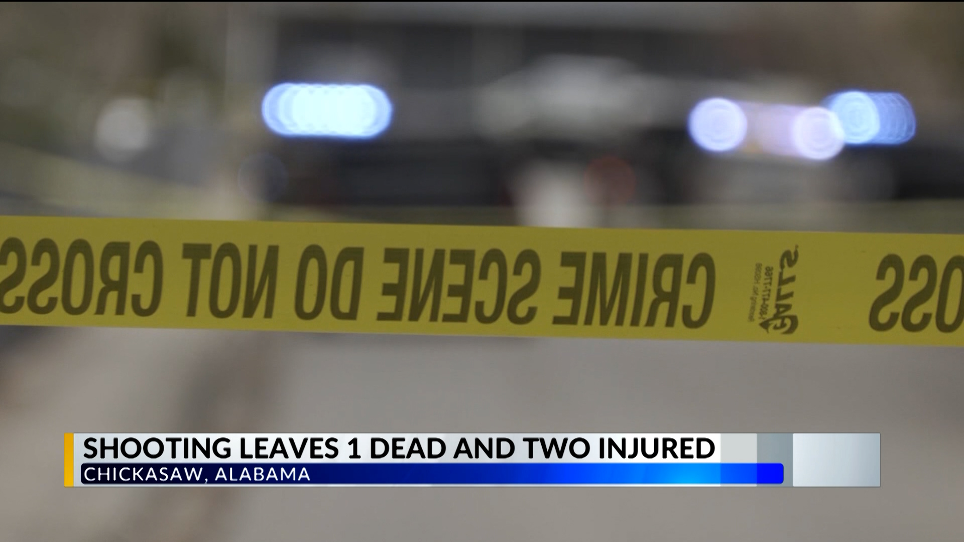 1 dead, 2 hurt in Chickasaw shooting