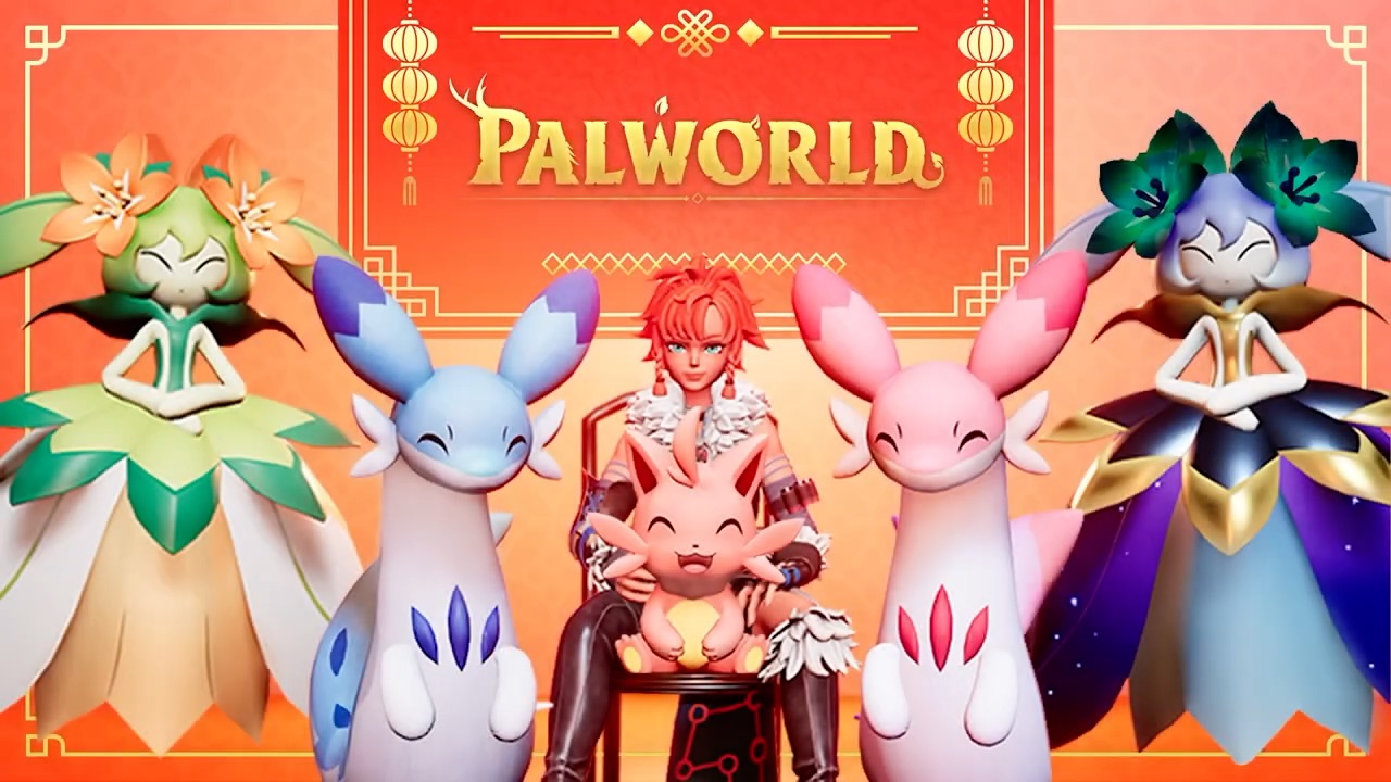 Palworld Official Spring Festival Skins Trailer