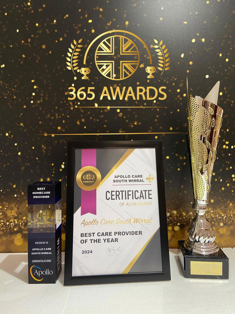 Apollo Care South Wirral Named Best Care Provider of the Year