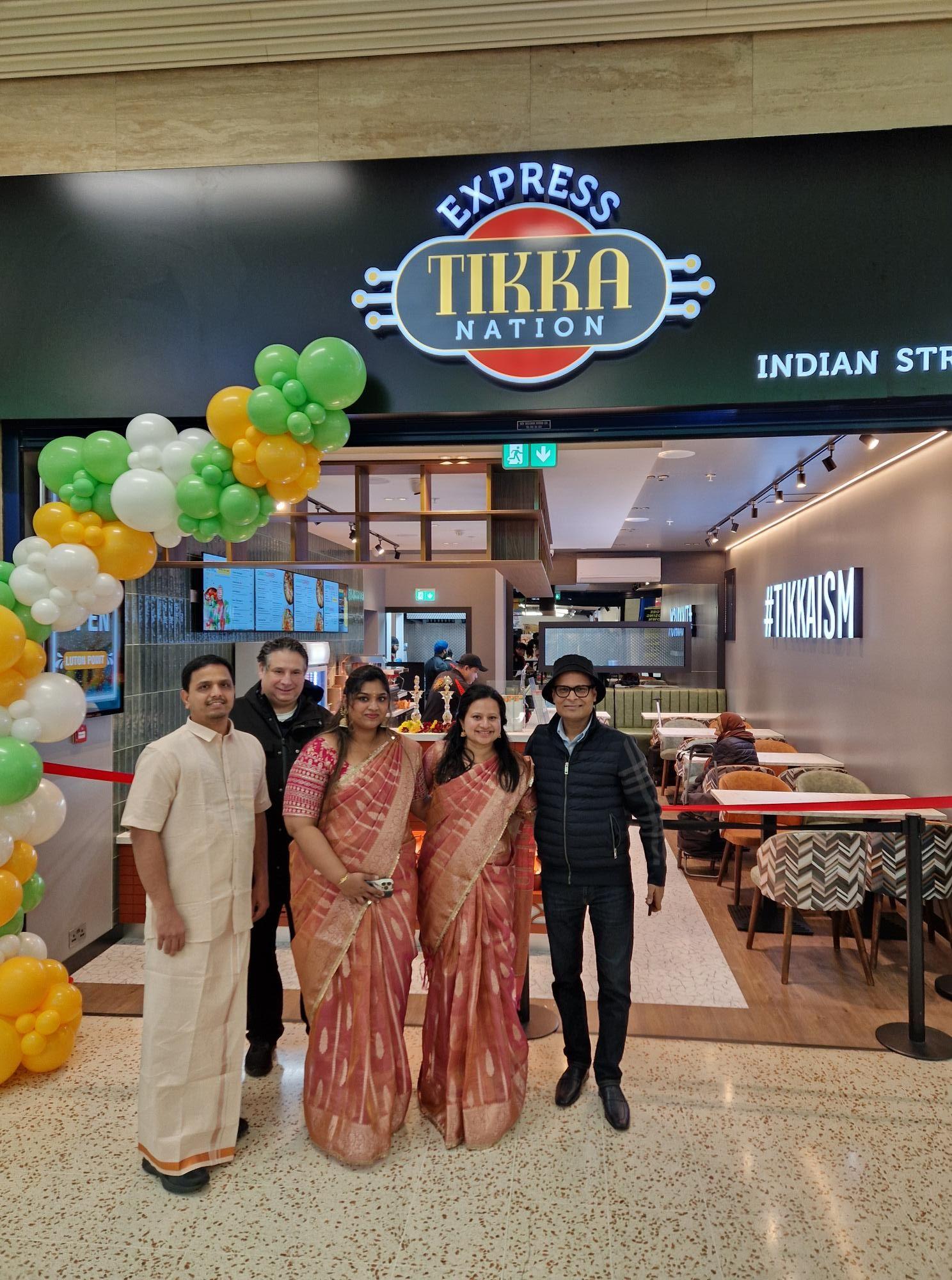 Luton Point celebrates the arrival of Tikka Nation