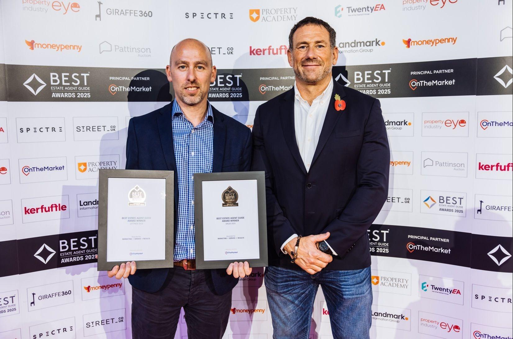 Hackney & Leigh wins ‘Double Gold’ in national estate agency awards