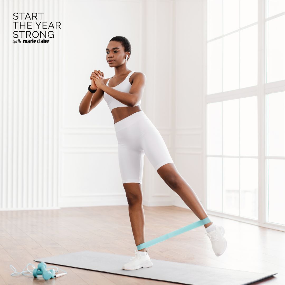 Prefer home workouts? 7 advanced resistance band glute workouts that'll ...