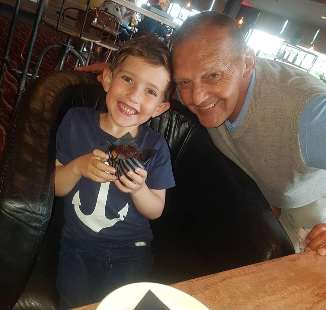 Reuben Adam, aged 11, raises funds for Stroke Association