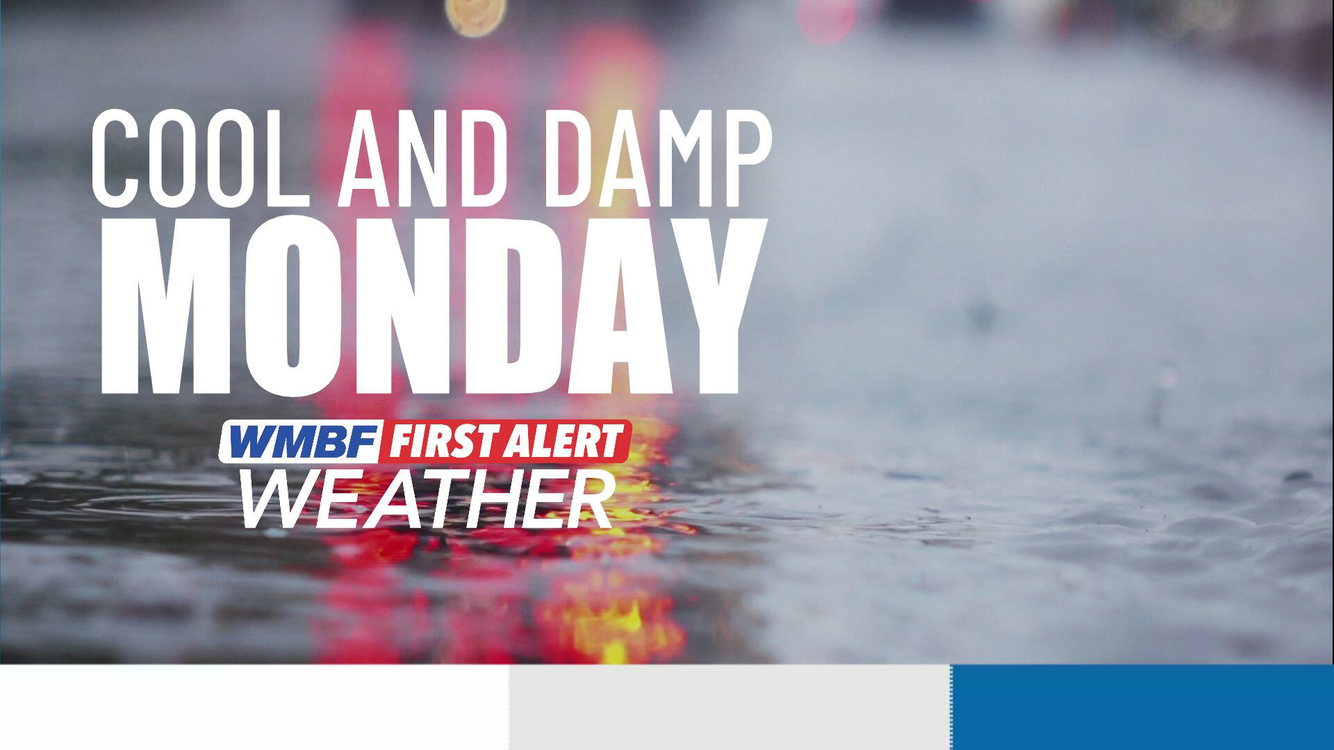 FIRST ALERT: Cool, damp Monday followed by much warmer weather FIRST ALERT: Cool, damp Monday followed by much warmer weather