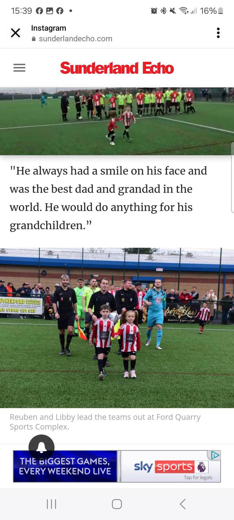 Reuben Adam, aged 11, raises funds for Stroke Association