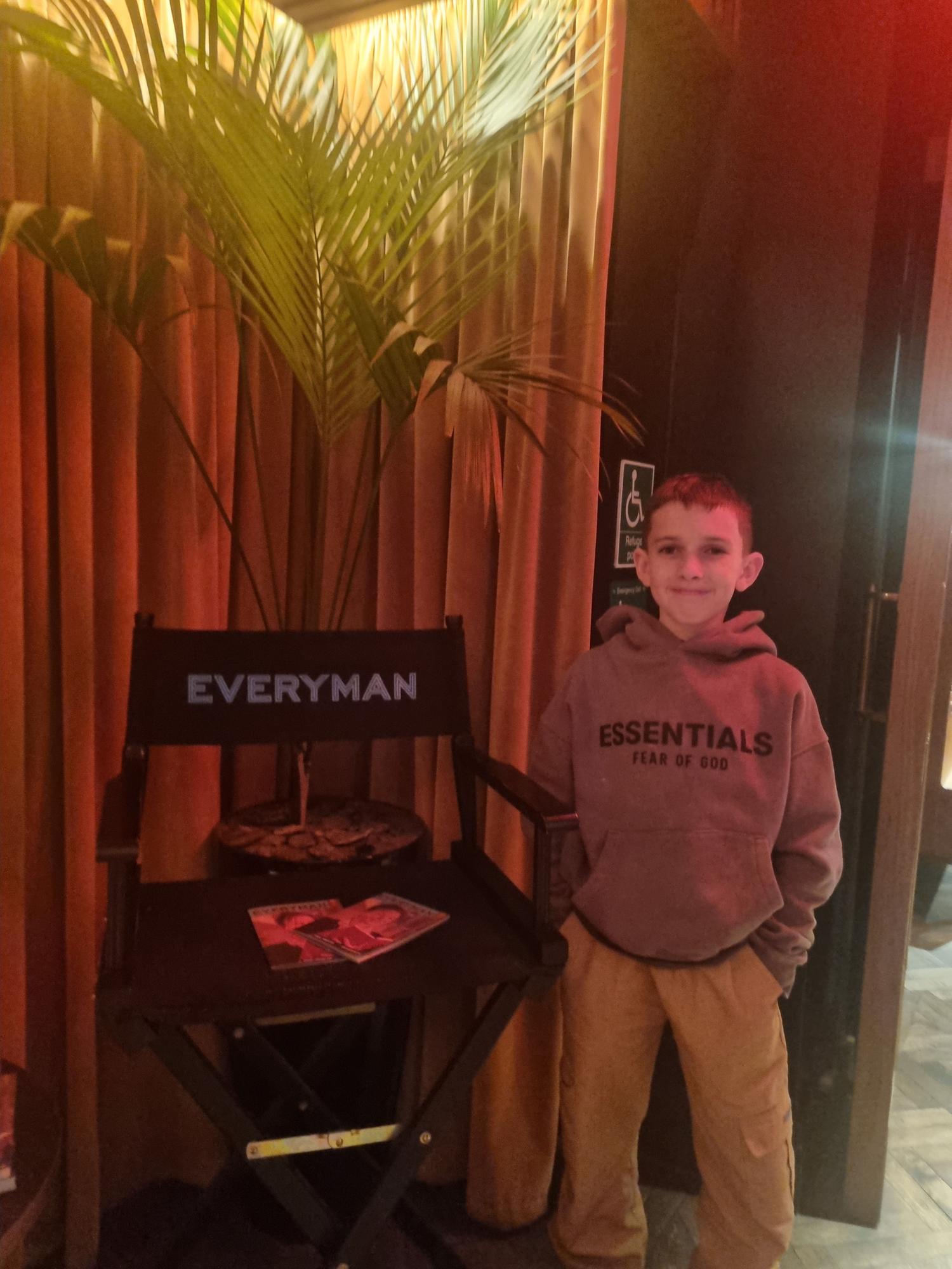 Reuben Adam, aged 11, raises funds for Stroke Association