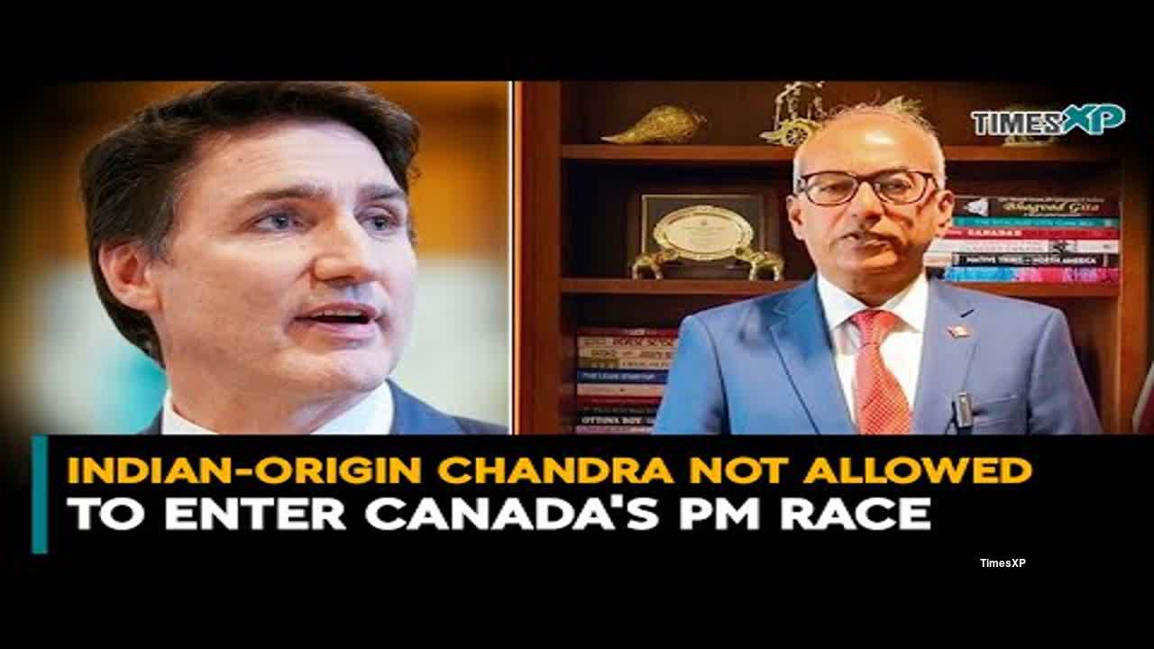 Indian-origin Chandra Arya not allowed to enter Canada's PM race