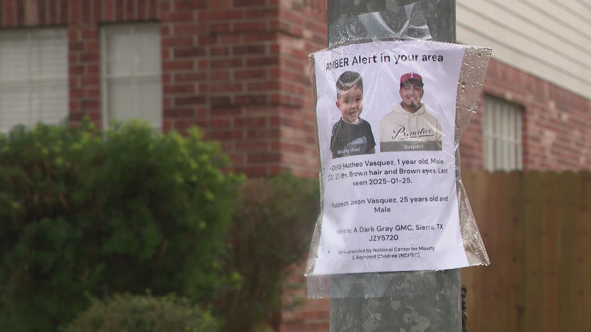 Houston AMBER Alert: 15-month-old missing as uncle accused of kidnapping