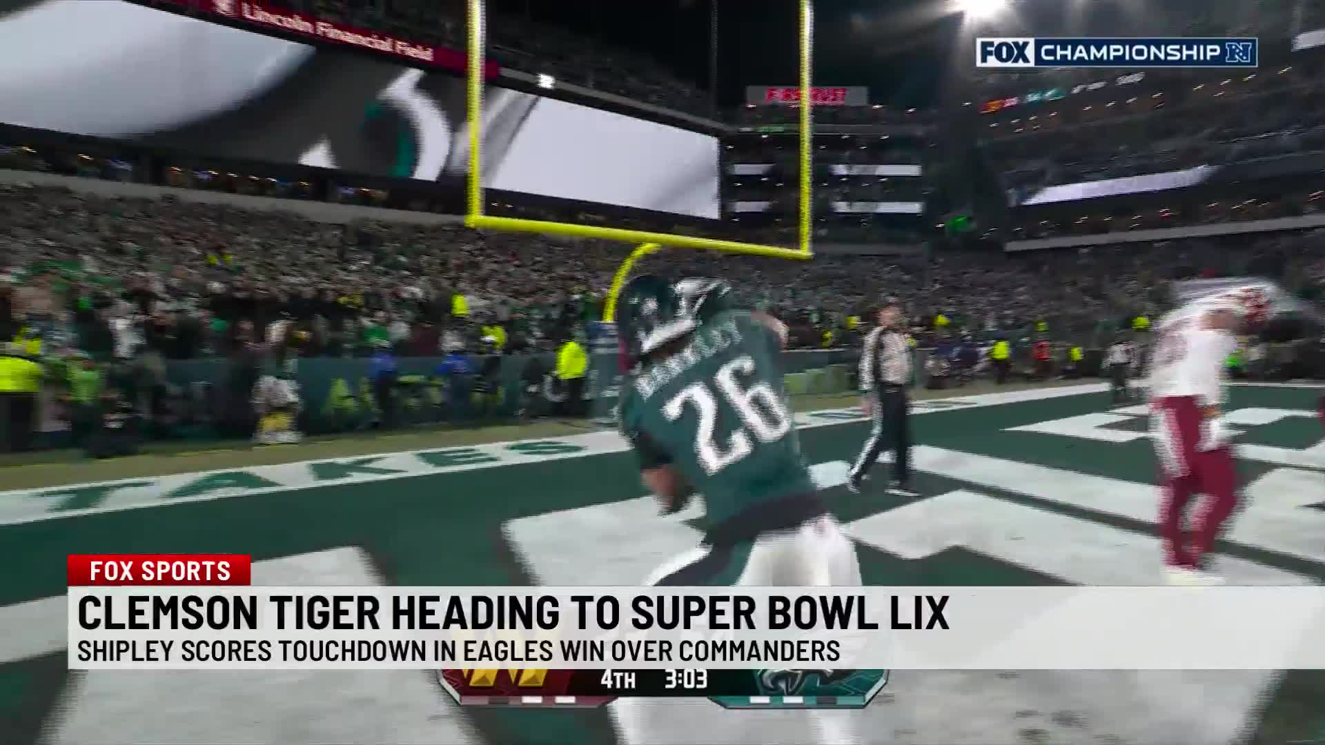 Clemson Tiger heading to Super Bowl LIX