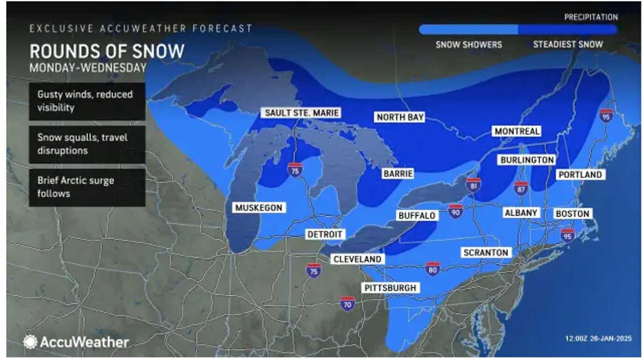 Whiteout Conditions Possible In Parts Of Northeast As Clipper System ...