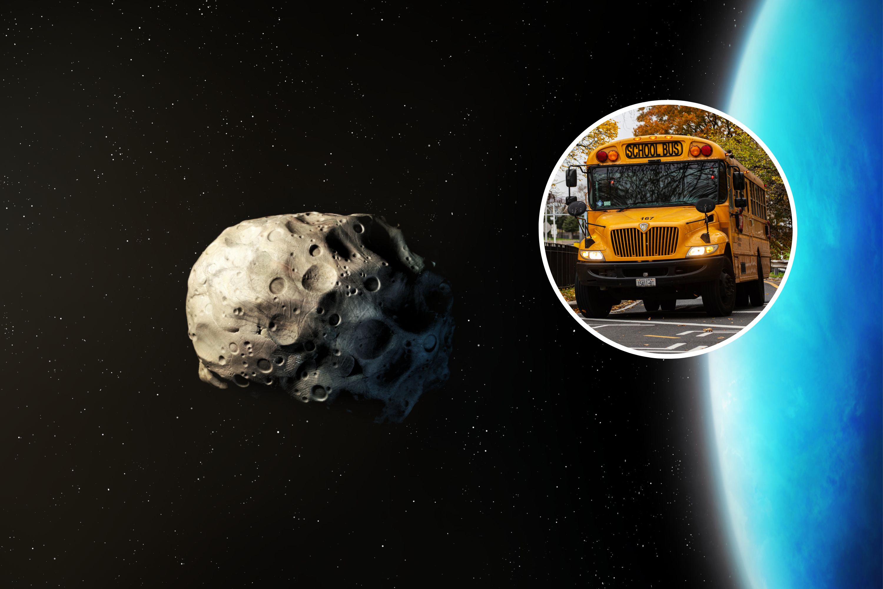 NASA Tracking Bus-Size Asteroid Approaching Earth at 30,000 Mph