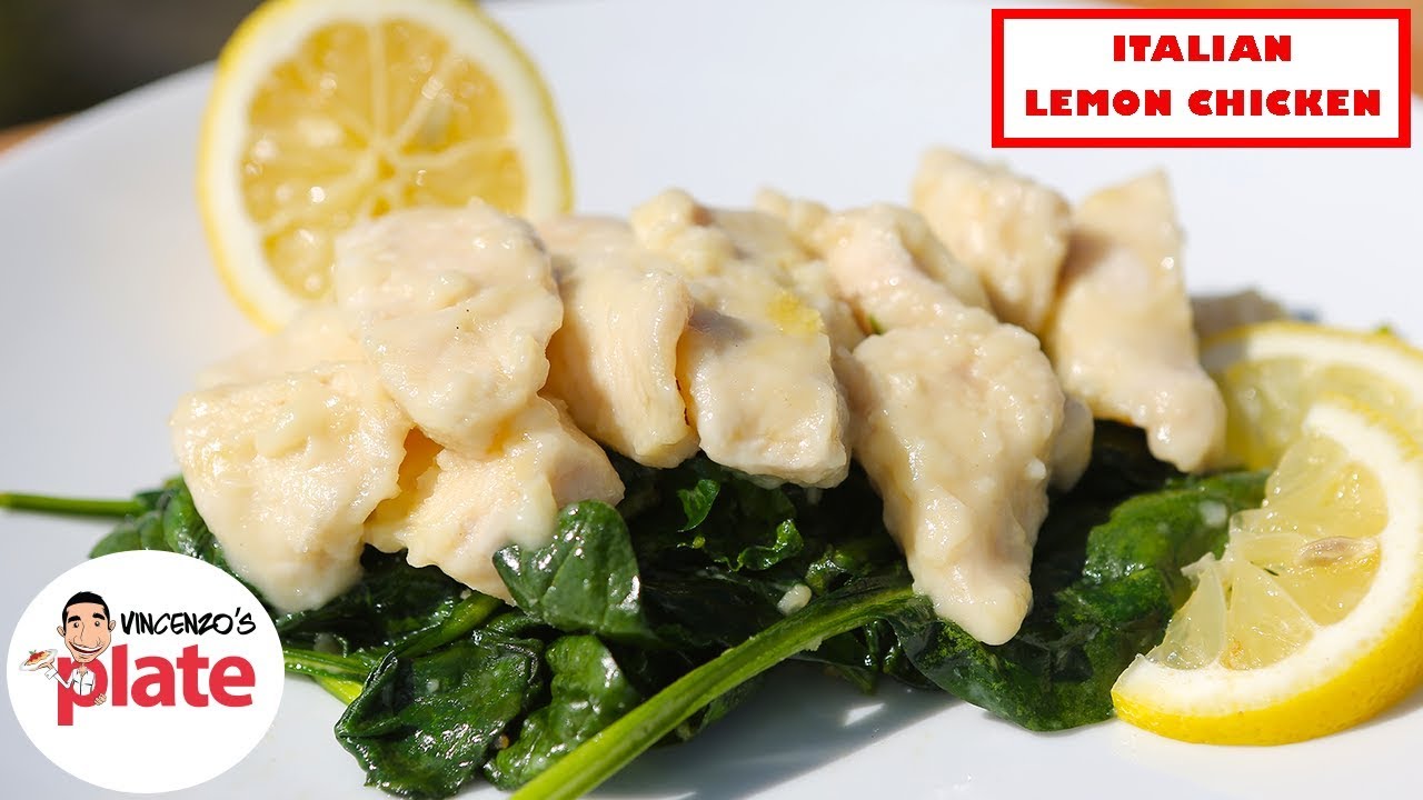 ITALIAN LEMON CHICKEN - Lemon Chicken Recipe