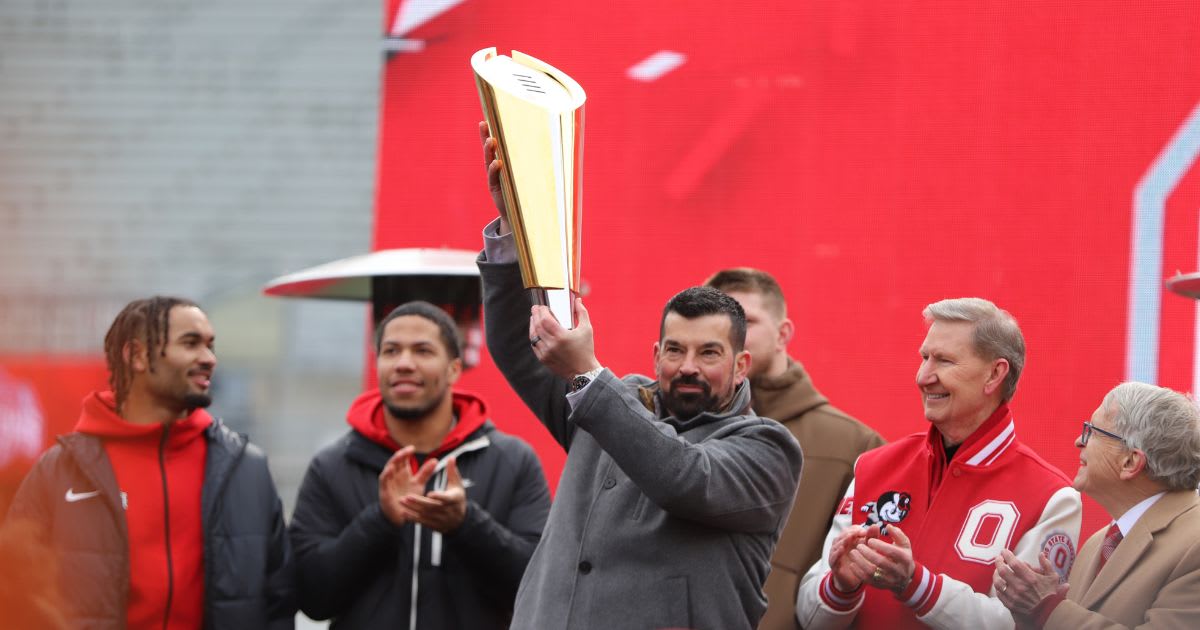 PHOTOS: Buckeyes celebrate National Championship inside the ‘Shoe