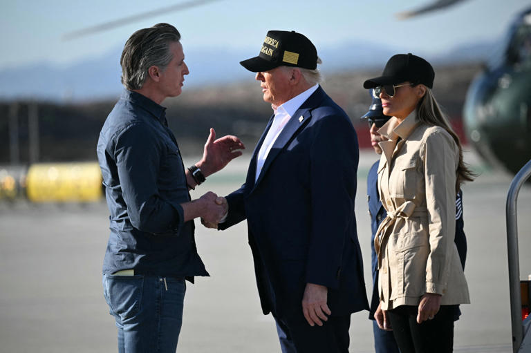 Trump says military 'turned on the water' in California. State ...