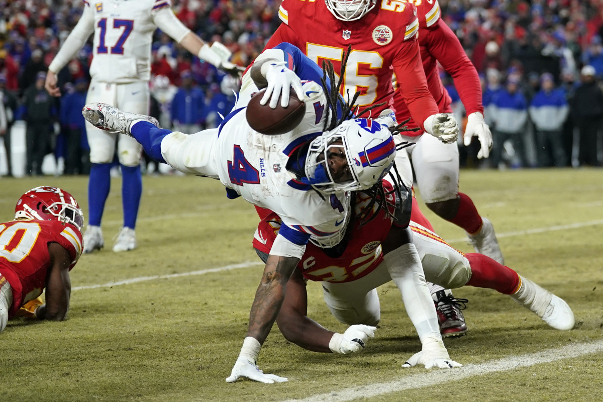 Bills' Josh Allen Offers Silver Lining To James Cook Practice Hold Out