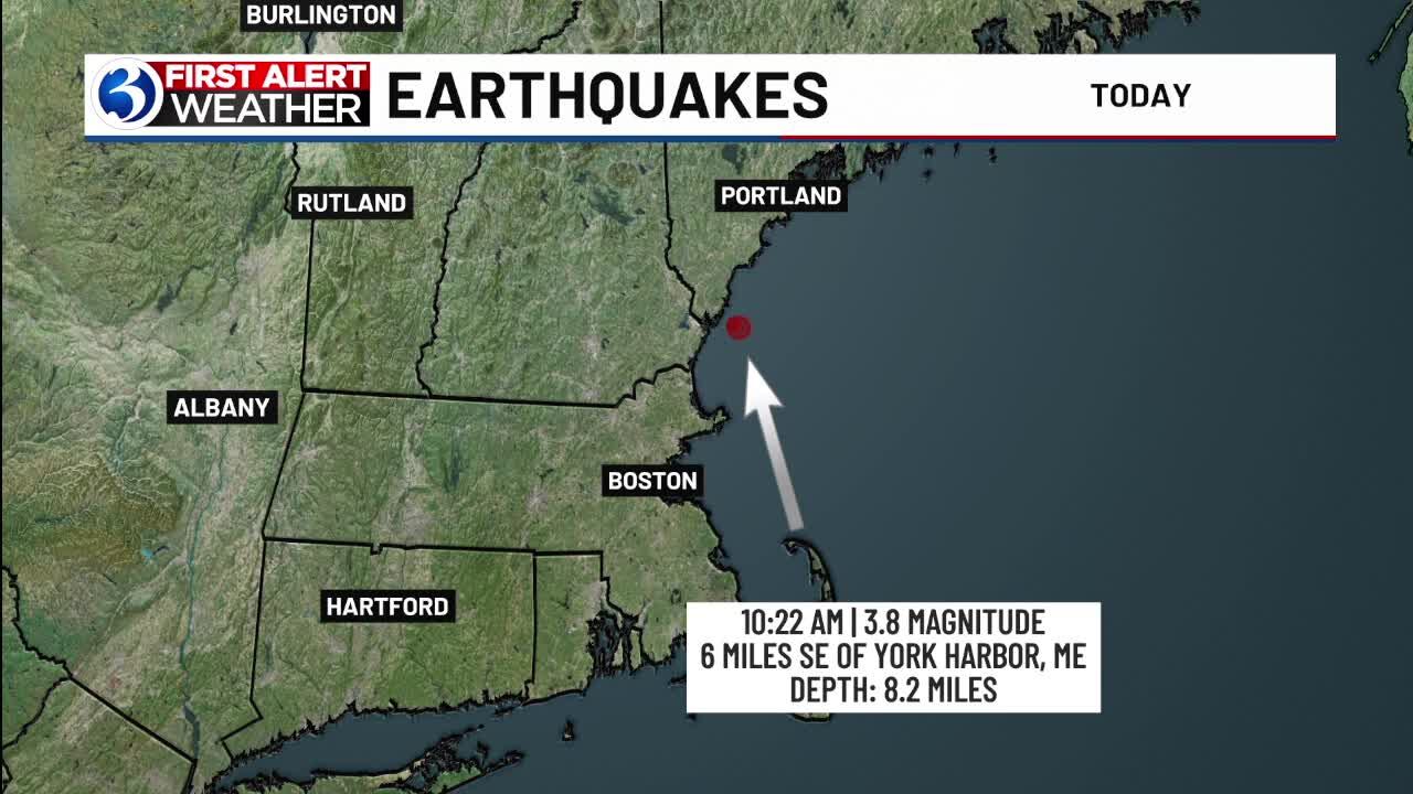 Maine earthquake reportedly felt in CT