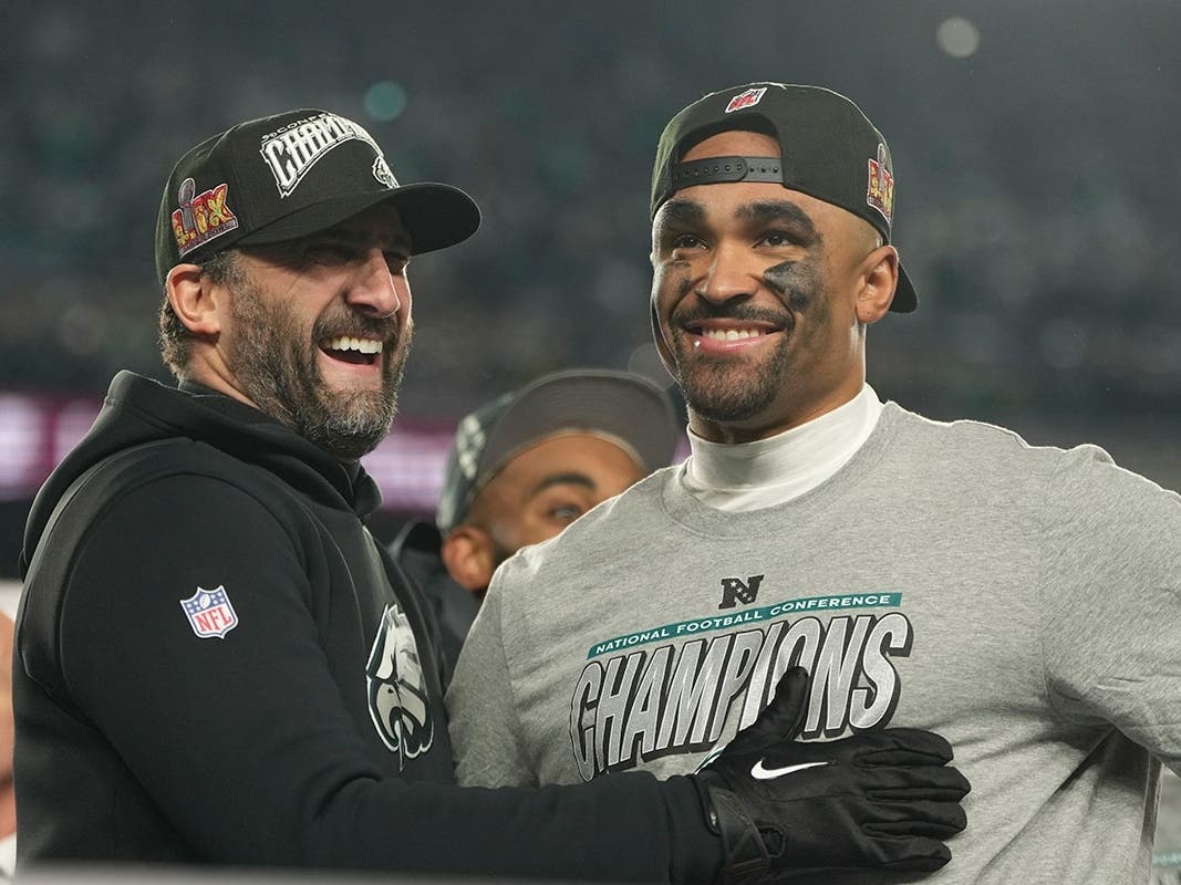 NFC Championship Photos: Philadelphia Eagles Beat Commanders 55-23