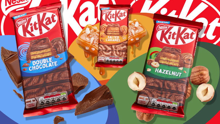 Nestlé just changed KitKat's iconic shape and launched three 'game ...