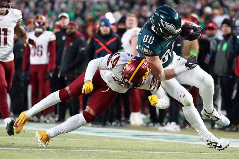 NFC Championship Photos: Philadelphia Eagles Beat Commanders 55-23