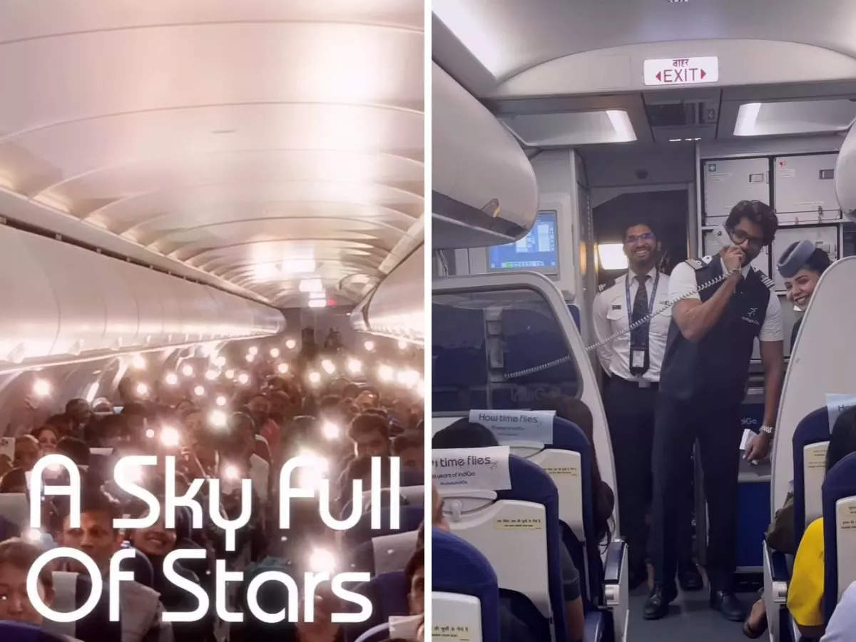 IndiGo flight turns into mini Coldplay concert as pilot creates ...