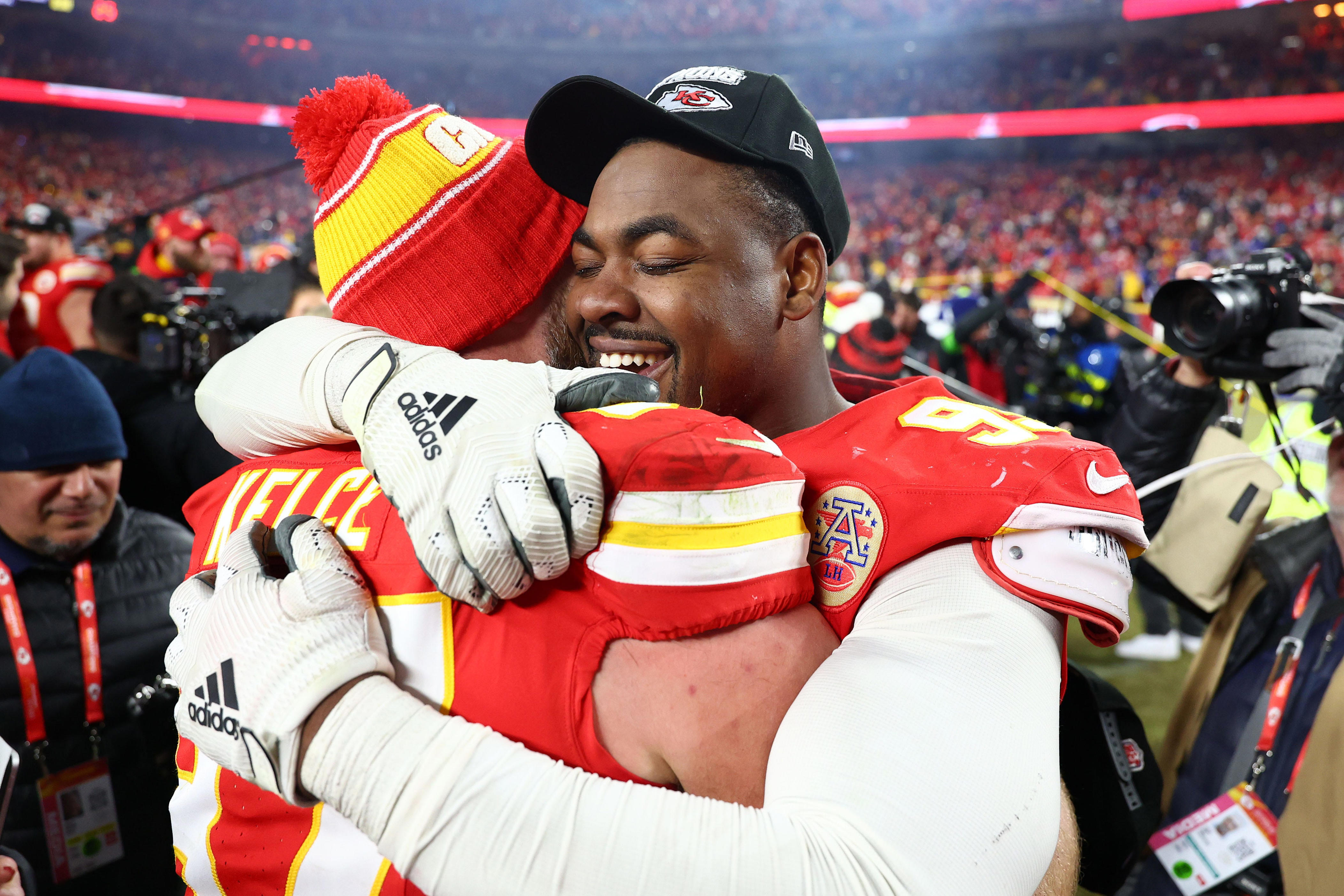 Why Chris Jones was crying before, during and after Chiefs' AFC ...