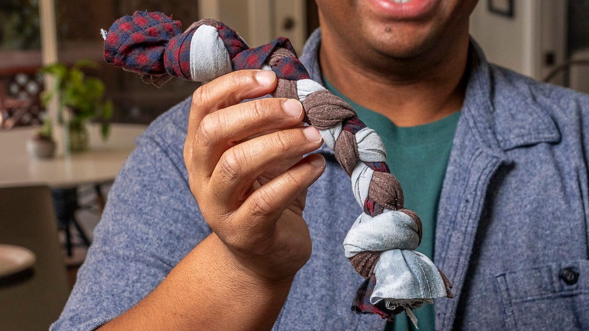 How to make a DIY chew toy for pets