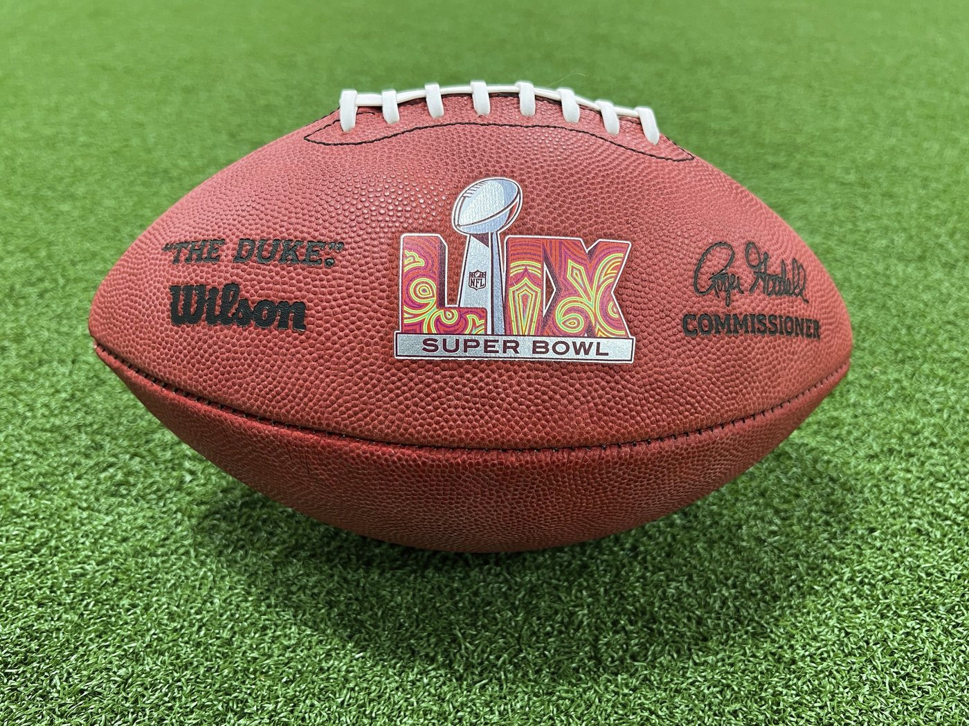 PHOTO COLLECTION: Making of the official Super Bowl footballs