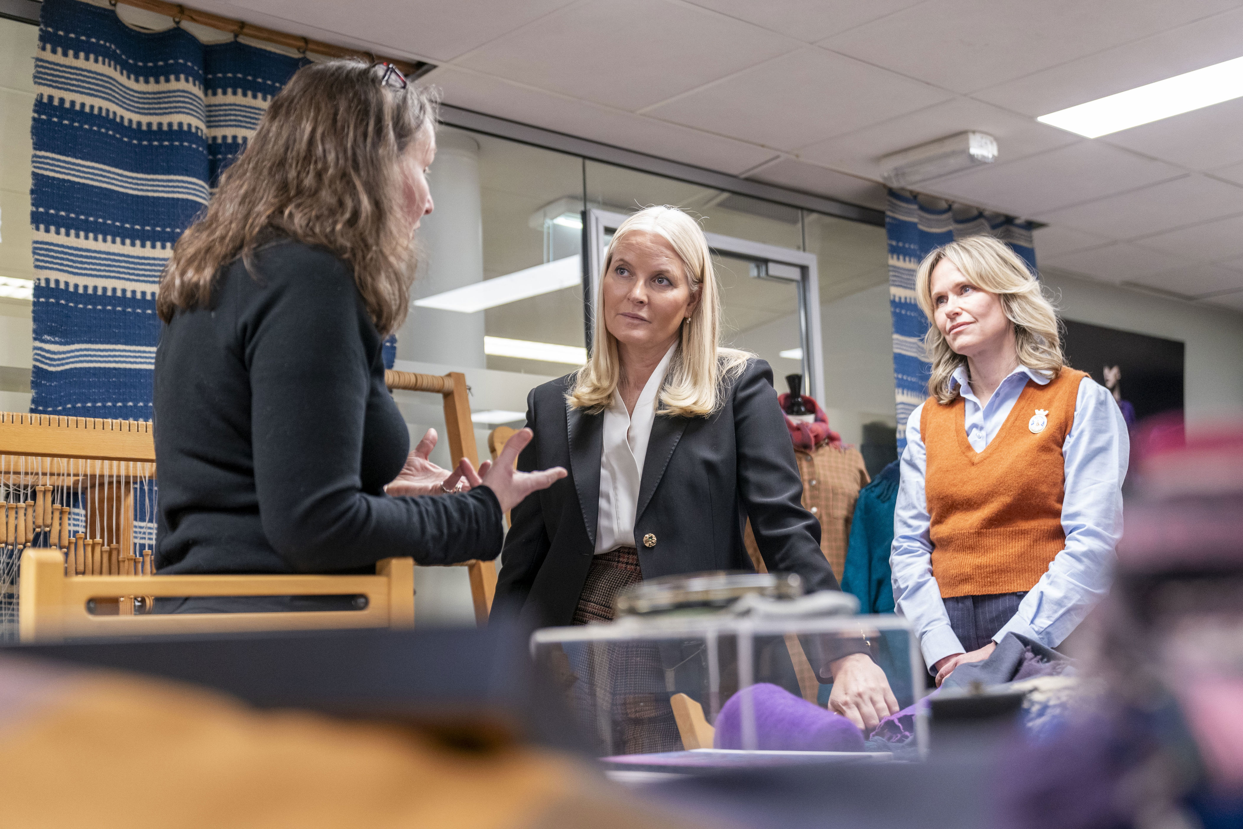 Kronprinsessen på besøk på Oslo Met