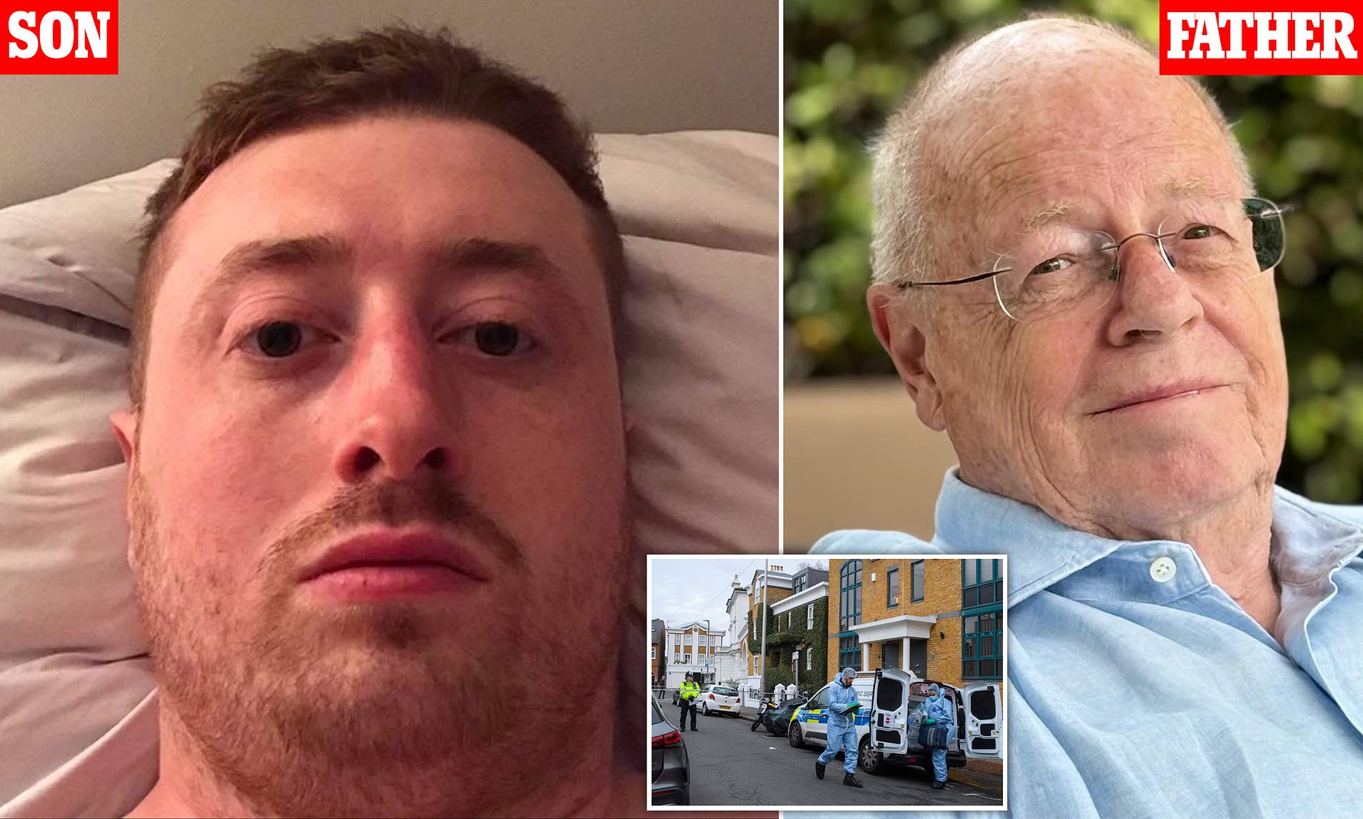 Pictured: Son, 30, accused of stabbing his architect father to death