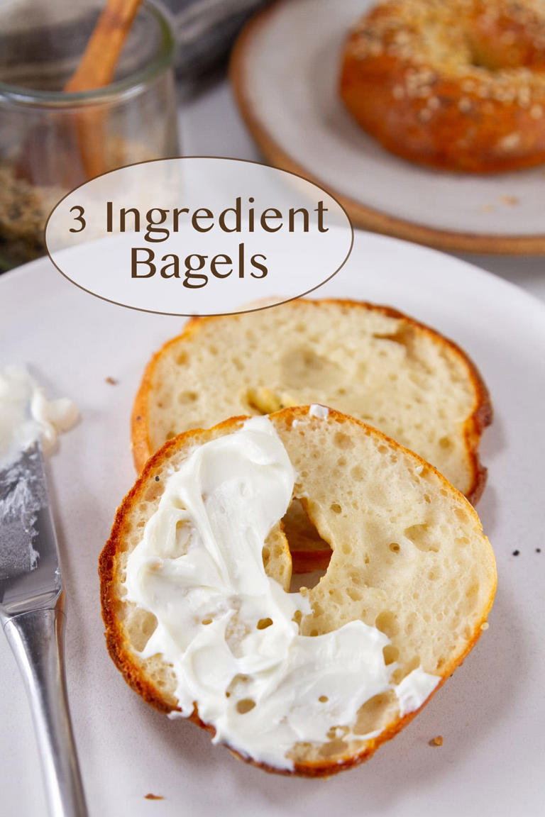 3 Ingredient Bagels