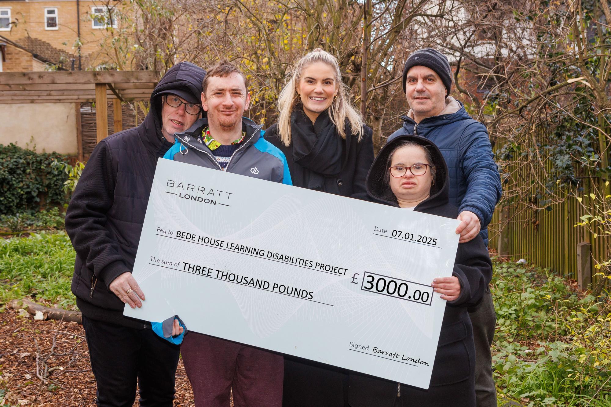 Bede House benefits from new and improved nature garden