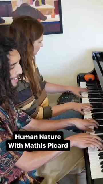 Human Nature - Piano Duet With Mathis Picard