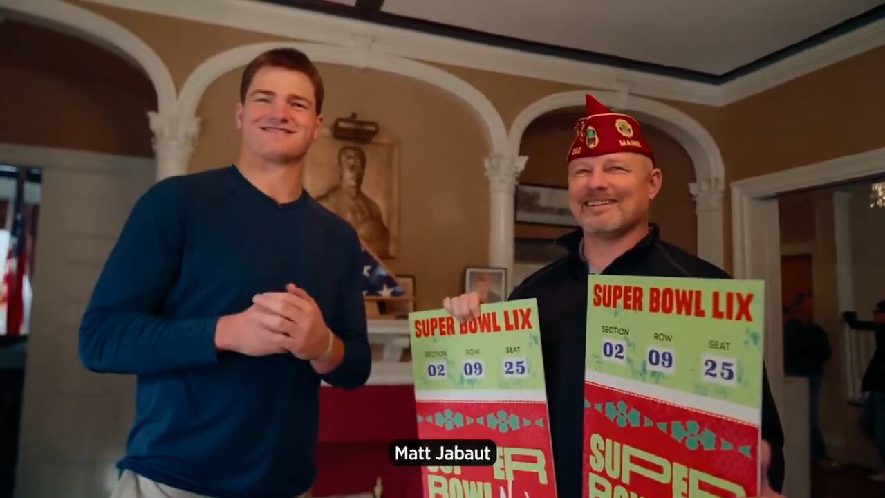 Watch: Charlotte-native, former UNC QB Drake Maye surprises Army vet ...