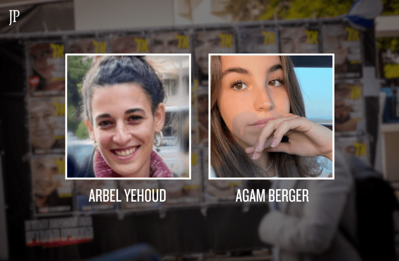 Hamas to release Arbel Yehoud, Agam Berger, male hostage on Thursday