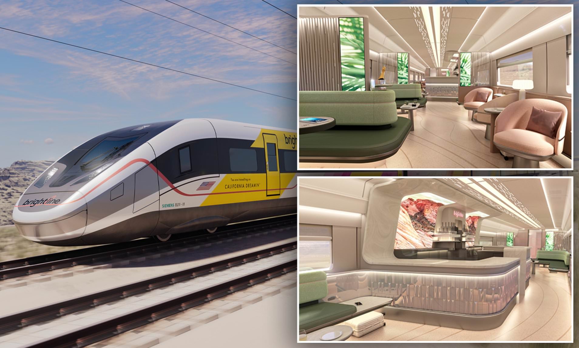High-speed bullet train from LA to Vegas takes next step