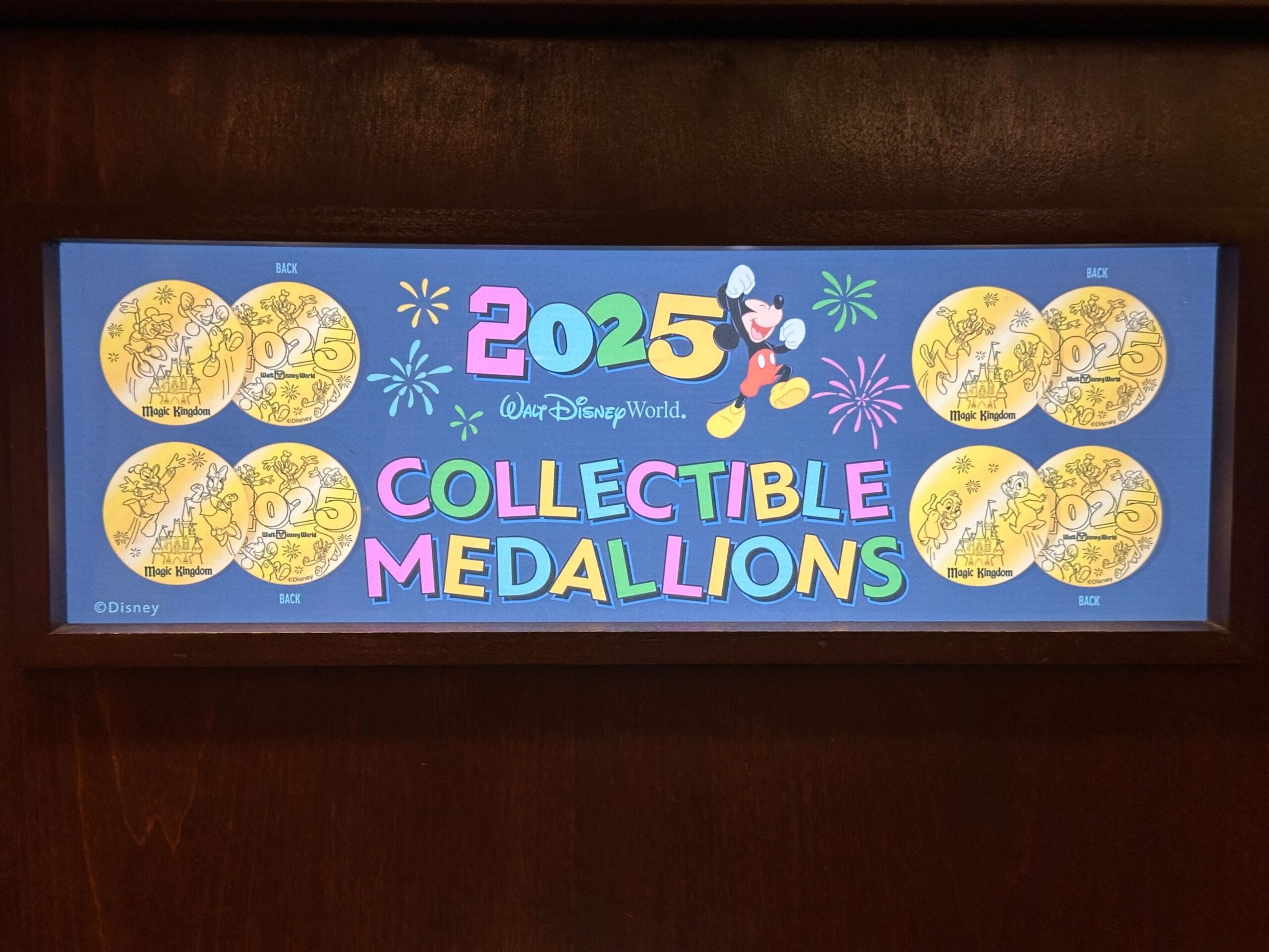 Full List (With Locations) of New Collectible 2025 Medallions at Walt ...