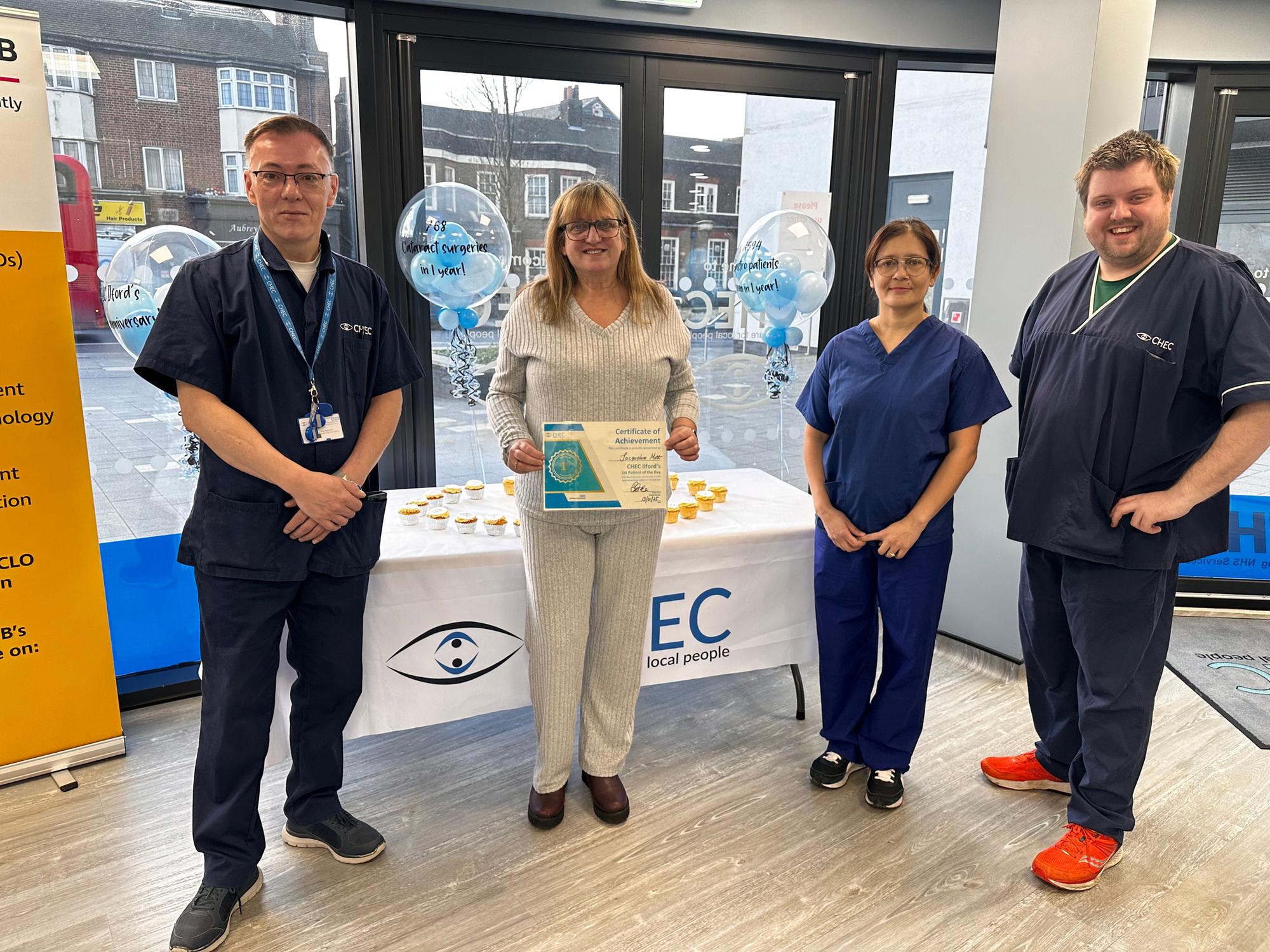 Ilford community hospital celebrates first anniversary