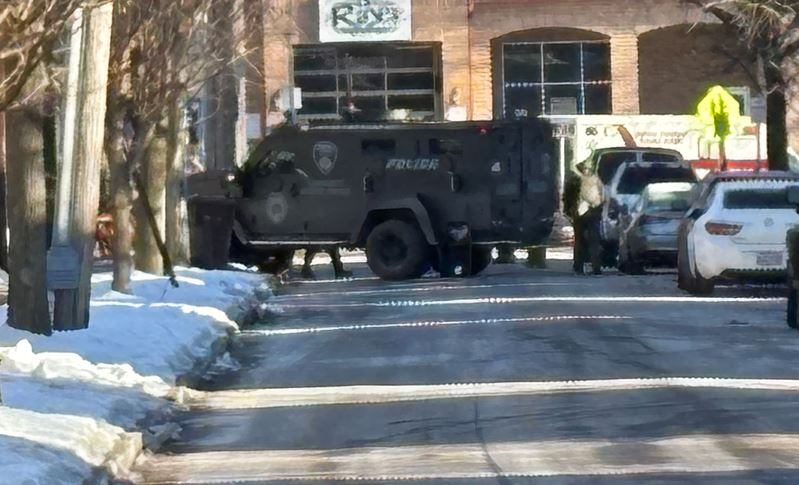 SWAT team arrests domestic violence suspect at Akron apartment