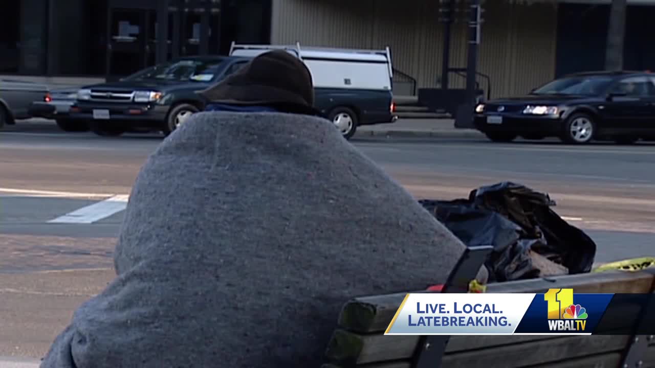 Volunteers embark through Baltimore to count city's homeless