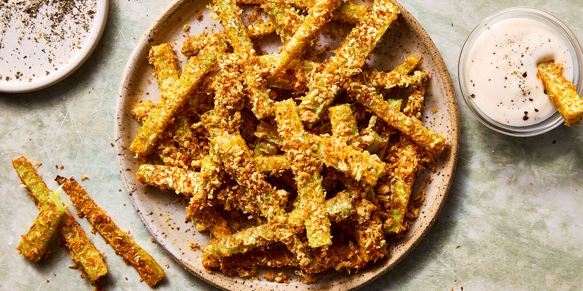Crispy Parmesan Broccoli Stem Fries Make The Most Of Your Dinner Scraps