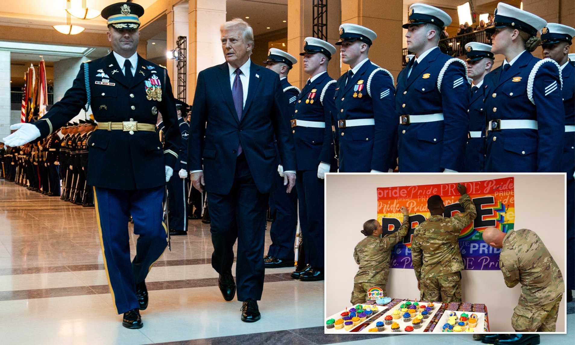 Trump will ban trans troops, DEI military programs in executive orders