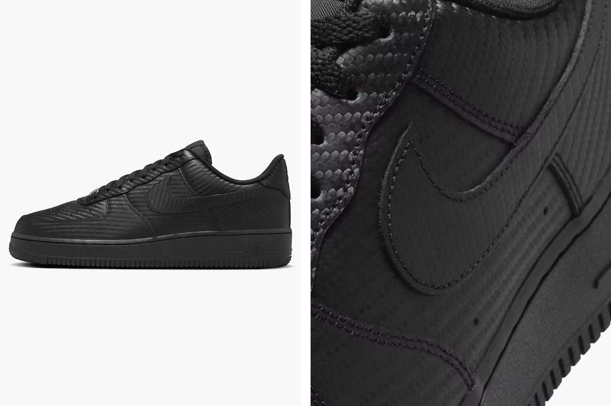 Nike's Infamous All-Black Air Force 1 Low Is Getting Even Tougher ...