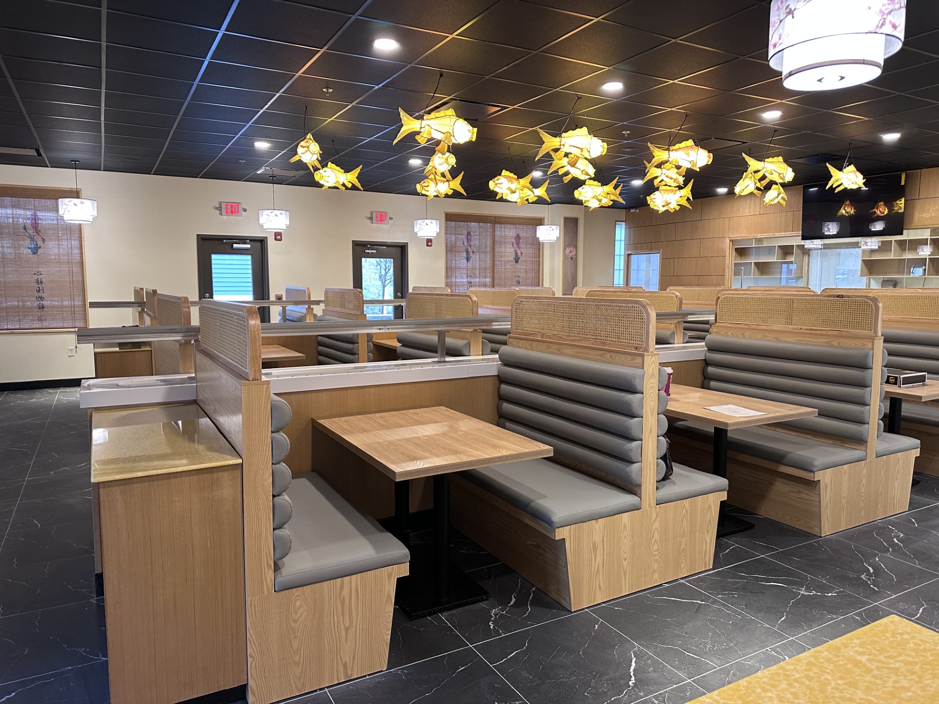 Revolving sushi conveyor belt restaurant, Maru 67, set to open in ...