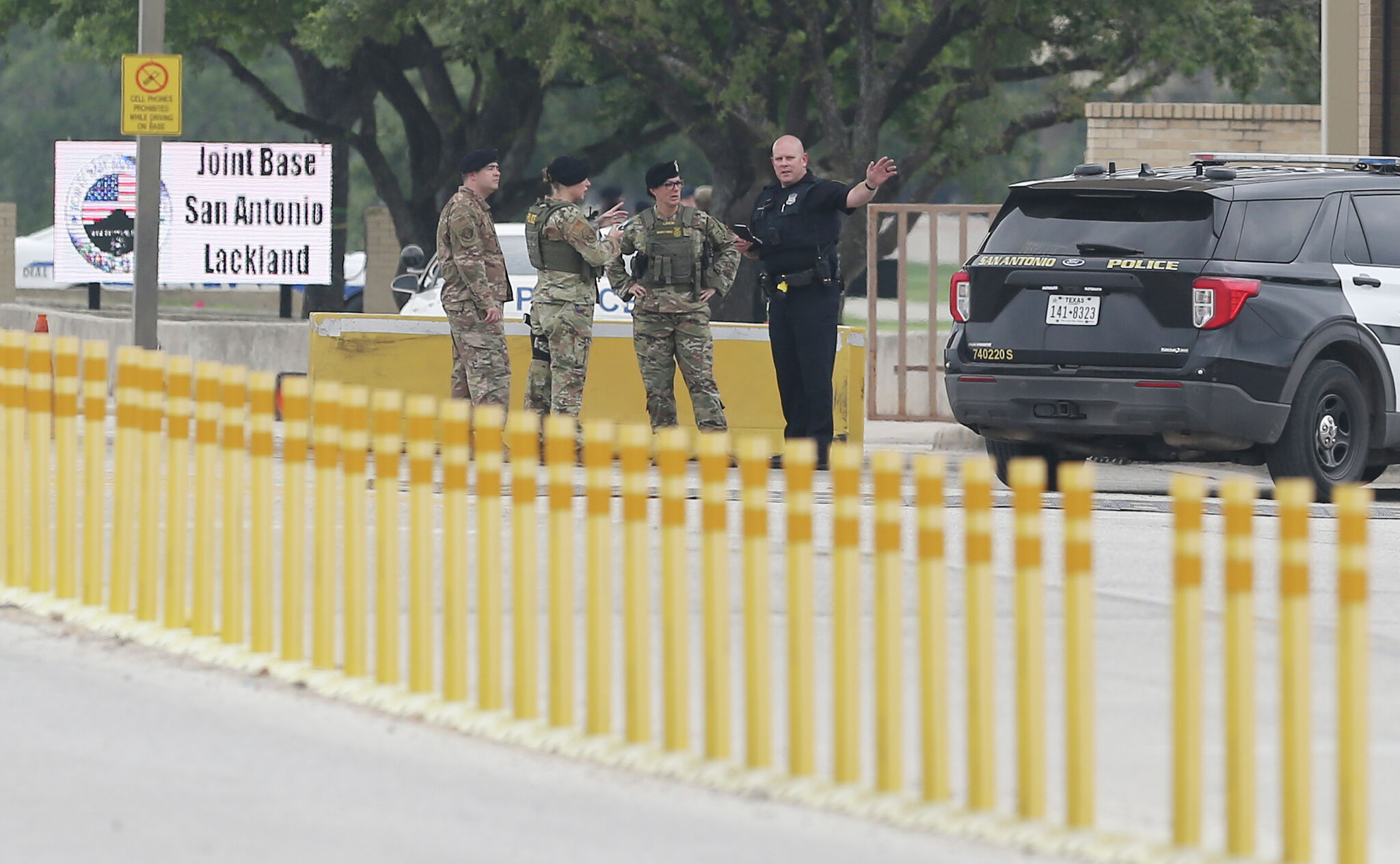 Man arrested for alleged bomb threat at JBSA-Lackland security gate