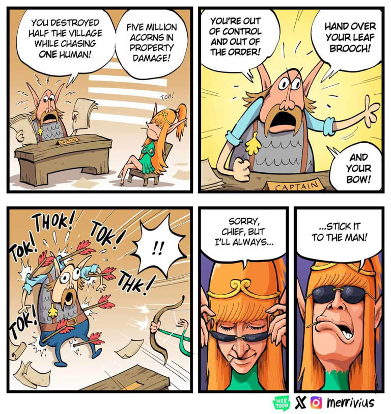 32 Hilarious Fantasy Comics About Elves Feeling Superior To Everyone ...